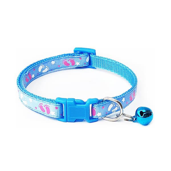 CUTE CARTOON COLLAR WITH BELLS PRINT FOR CATS - Comet Pets