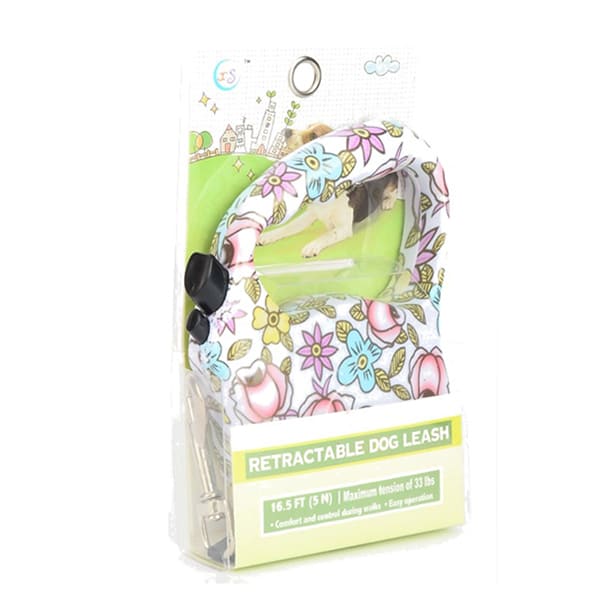 Durable Dog Leash Automatic Retractable - Nylon Dog Collar Extension